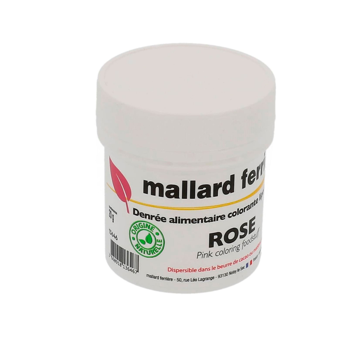 Colorant naturel en poudre - rose - 20g – AVENUE CUISINE
